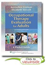 Occupational Therapy Evaluation for Adults: A Pocket Guide, Second Edition