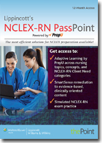 Lippincott NCLEX-RN PassPoint Powered by PrepU