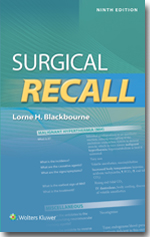 Surgical Recall, Ninth Edition